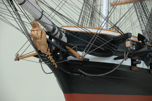 Modellen er bygget i skala 1:48 og udført i 2004.