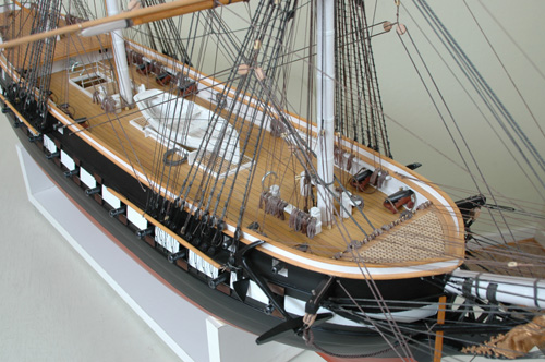 Modellen er bygget i skala 1:48 og udført i 2004.