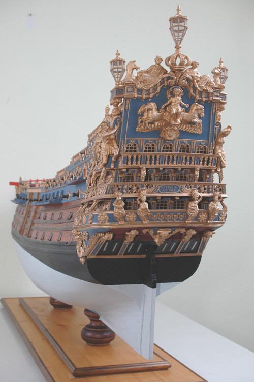 Min model er bygget i skala 1:48 og påbegyndtes i 1993. Afsluttet i 2006.