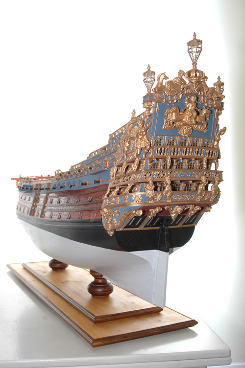 Min model er bygget i skala 1:48 og påbegyndtes i 1993. Afsluttet i 2006.